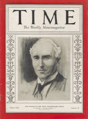 The Foreign Secretaries (8): Sir John Simon – RGS History